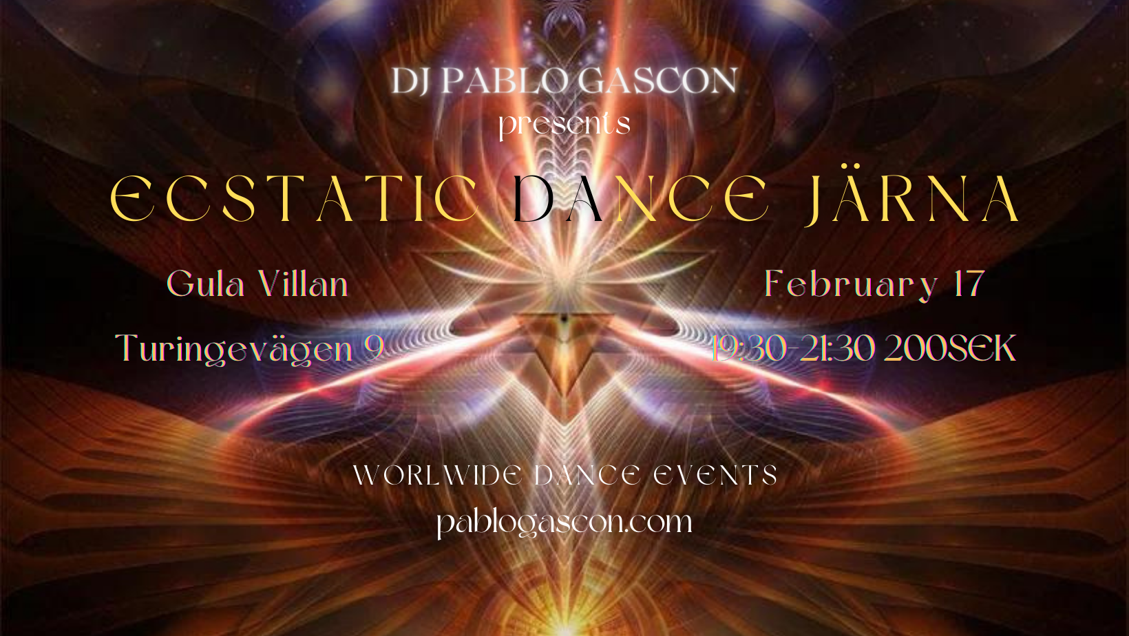 ECSTATIC DANCE BY PABLO GASCON – PABLO GASCON